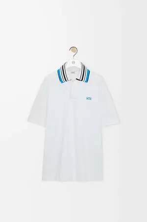 Loewe Embroidered Logo Polo Shirt