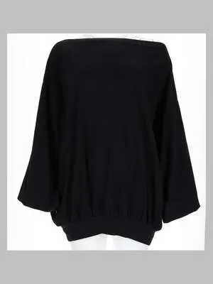 MAISON MARGIELA Off-shoulder Oversized Cotton Sweatshirt