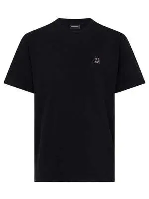 Dsquared2 Logo Graphic Crewneck T-shirt - Black