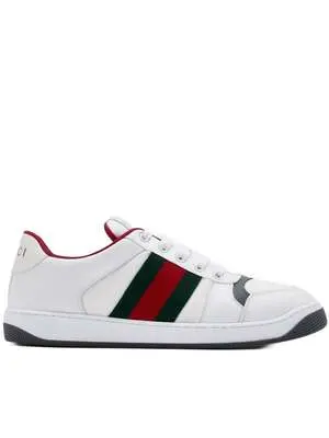 Gucci Web-stripe Lace-up Sneakers