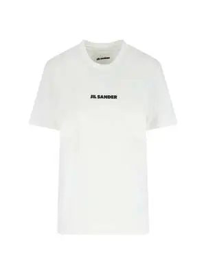 JIL SANDER Logo Print Crewneck T-shirt