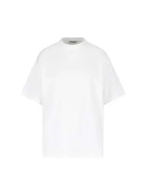 JIL SANDER Oversized Crewneck T-shirt - White