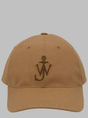 JW Anderson Embroidered Logo Baseball Cap - Beige