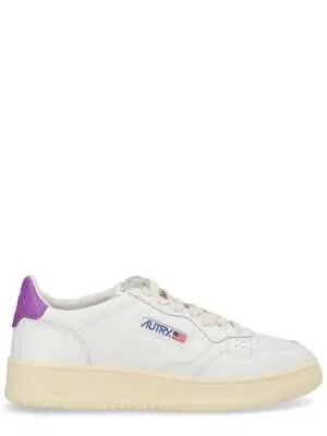 AUTRY Low-top Leather Sneakers - White