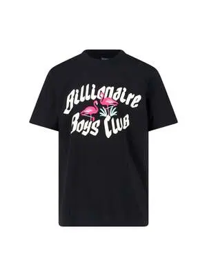 BILLIONAIRE Flamingo Graphic T-shirt