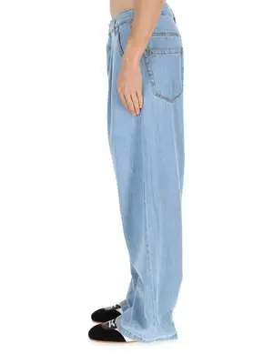 Dries Van Noten Wide-leg Jeans - Denim