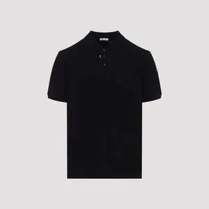 Moncler Short-sleeve Cotton Polo Shirt