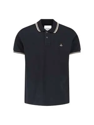 VIVIENNE WESTWOOD Embroidered Orb Polo Shirt