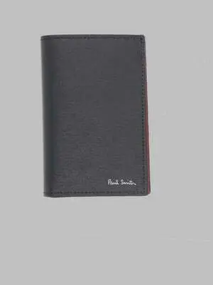 Paul Smith Leather Bifold Wallet - Black