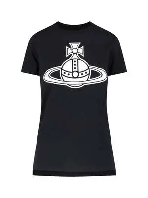 VIVIENNE WESTWOOD Orb Logo Graphic T-shirt