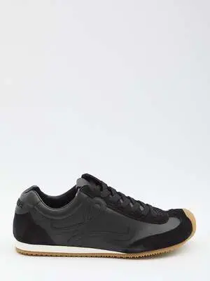 Loewe Ballet Runner 2.0 Leather Sneakers - Black
