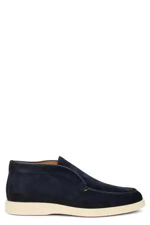 Santoni Suede Slip-on Shoes
