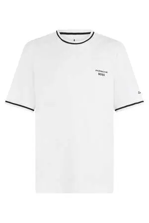 BOSS Cotton Crewneck Short-sleeve T-shirt