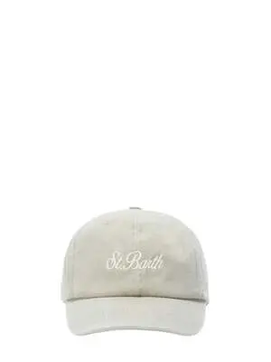 MC2 SAINT BARTH Embroidered Logo Baseball Cap - Beige