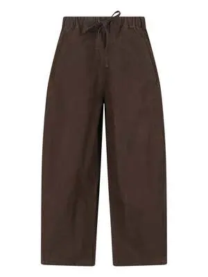 ENTIRE STUDIOS Drawstring Wide-leg Pants - Brown