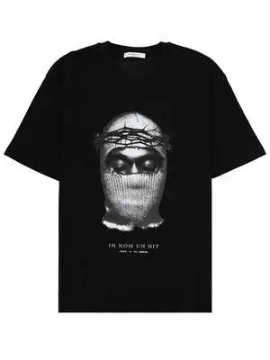IH NOM UH NIT Graphic Cotton T-shirt - Black