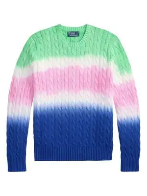 Ralph Lauren Cable-knit Crewneck Sweater - Multicolor