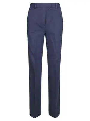 CIRCOLO 1901 Straight-leg Cotton Pants With Stretch - Beige