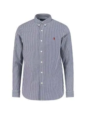 Polo Ralph Lauren Striped Button-down Shirt - Blue