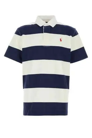 Polo Ralph Lauren Polo Ralph Lauren Embroidered Cotton Polo Shirt Stripped