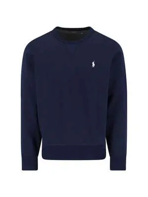 Polo Ralph Lauren Classic Logo Crewneck Sweatshirt - Blue