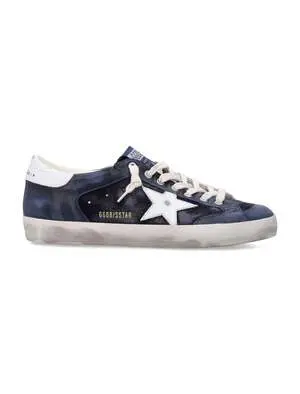GOLDEN GOOSE GOLDEN GOOSE Low-Top Leather Sneakers Dark Blue/white