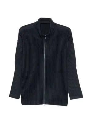 Issey Miyake Pleated Shirt - Blue