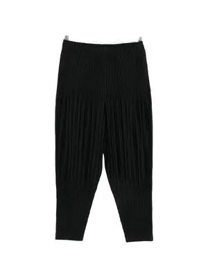 Issey Miyake Pleated Trousers - Black