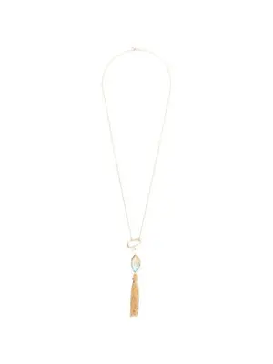 FORTE_FORTE Fringes Necklace - Green