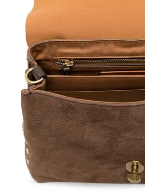ZANELLATO Postina Jones Leather Handbag - Brown
