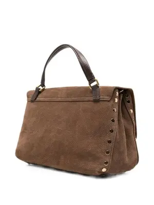 ZANELLATO Postina Jones Leather Handbag - Brown