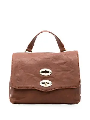 ZANELLATO Postina Officina Baby Leather Handbag - Brown