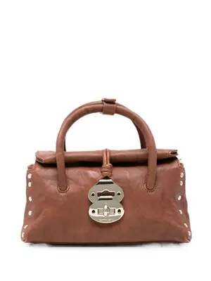 ZANELLATO Dotta Officina Baby Leather Handbag - Brown