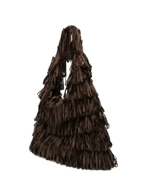 LA MILANESA Capucine Medium Handbag - Brown