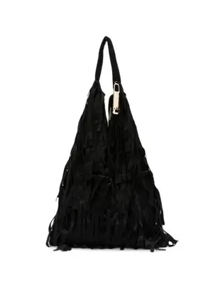 LA MILANESA Aretha Large Shoulder Bag - Black