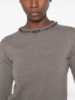 Fabiana Filippi Wool Crewneck Sweater