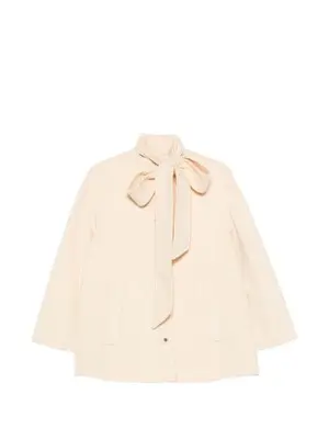 Zimmermann Valiant Wool Blend Coat - White