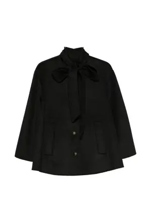 Zimmermann Valiant Wool Blend Coat - Black