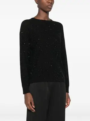 Fabiana Filippi Embellished Crewneck Sweater