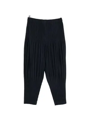 Issey Miyake Pleated Trousers - Blue