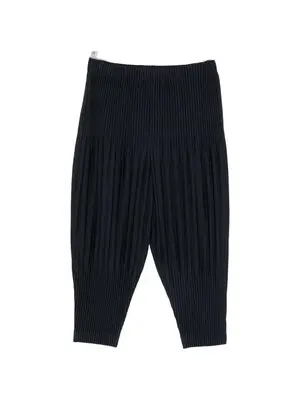 Issey Miyake Pleated Trousers - Blue