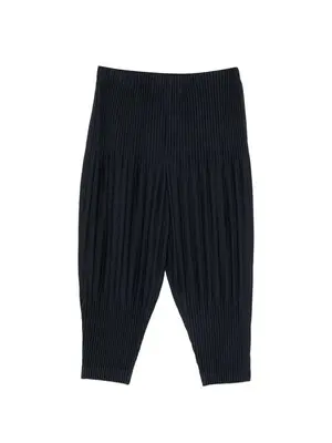 Issey Miyake Pleated Trousers - Blue