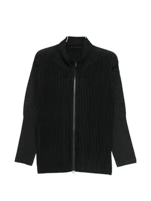 Issey Miyake Pleated Shirt - Black