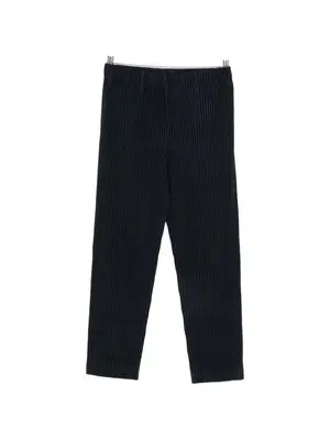 Issey Miyake Pleated Trousers - Blue