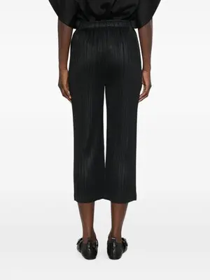 Issey Miyake Pleated Wide-leg Trousers
