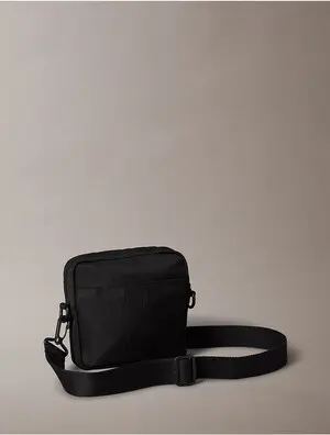 Calvin Klein Nylon Monologo Crossbody Bag