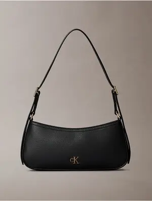 Calvin Klein Monogram Shoulder Bag - Black