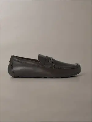 Calvin Klein Oimen Driving Loafer - Dark Brown