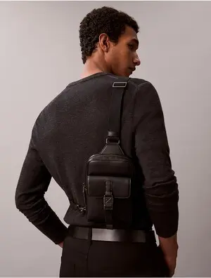 Calvin Klein Emblem Logo Sling Bag