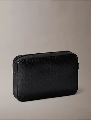 Calvin Klein Allover Emblem Logo Pouch